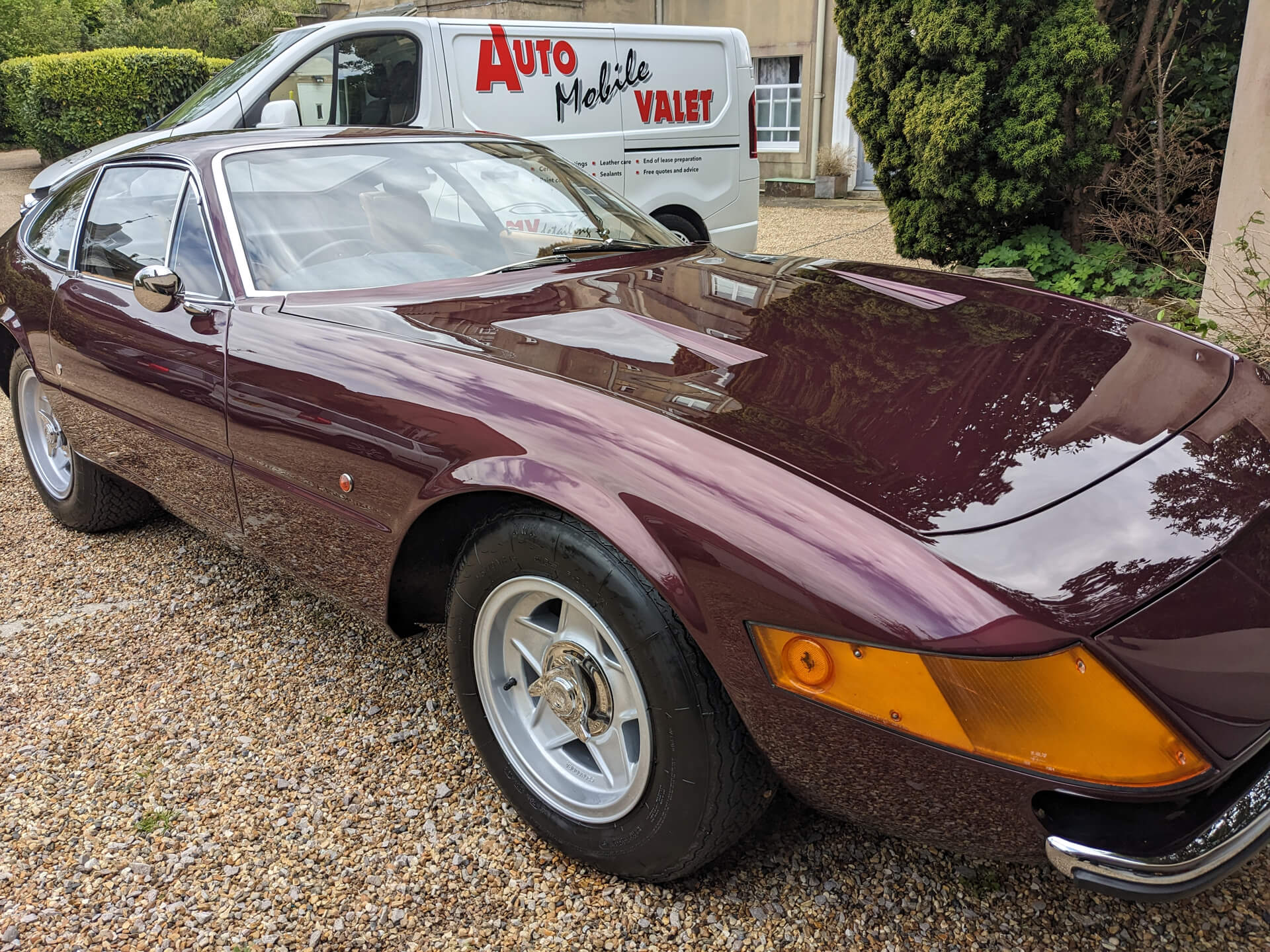 Maintaining a classic Ferrari - Auto Mobile Valet